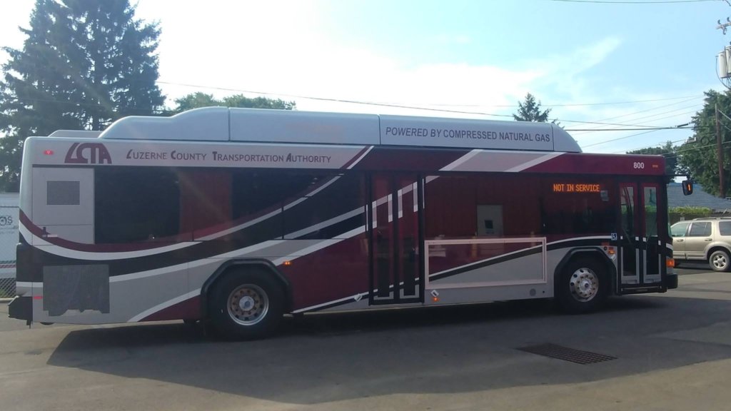 PA Transportation Authority Debuts Pair of CNG Buses - NGT News