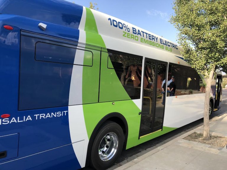 Electric Transit Buses Begin Serving Visalia Transit - NGT News