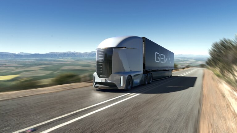 Gemini Plans 2025 Release Date for Autonomous Hydrogen Fuel-Cell Truck ...